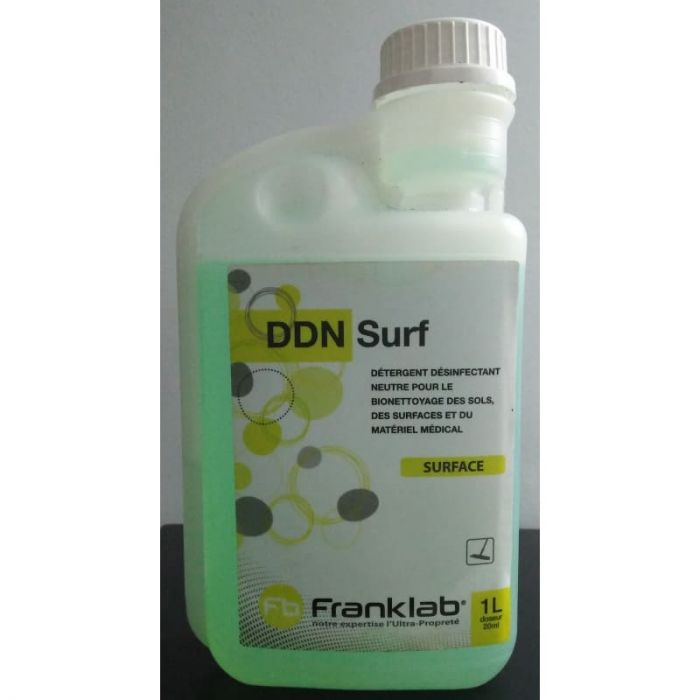 Détergent désinfectant neutre pour sols et surfaces DDN SURF