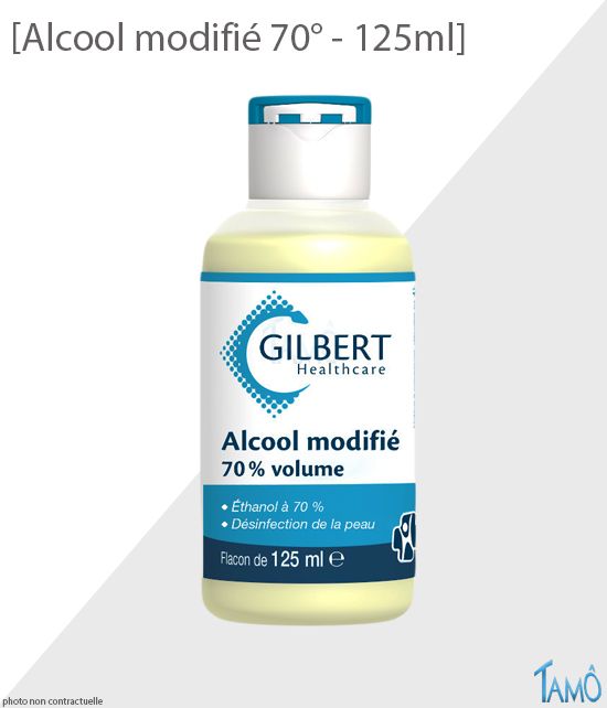 ALCOOL MODIFIÉ 70° - 125ml