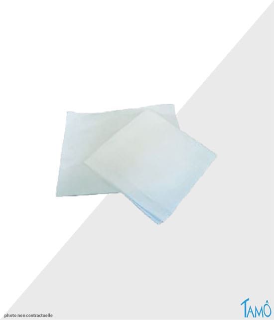 50 Compresses Tissées Stériles - 10cm x 10cm