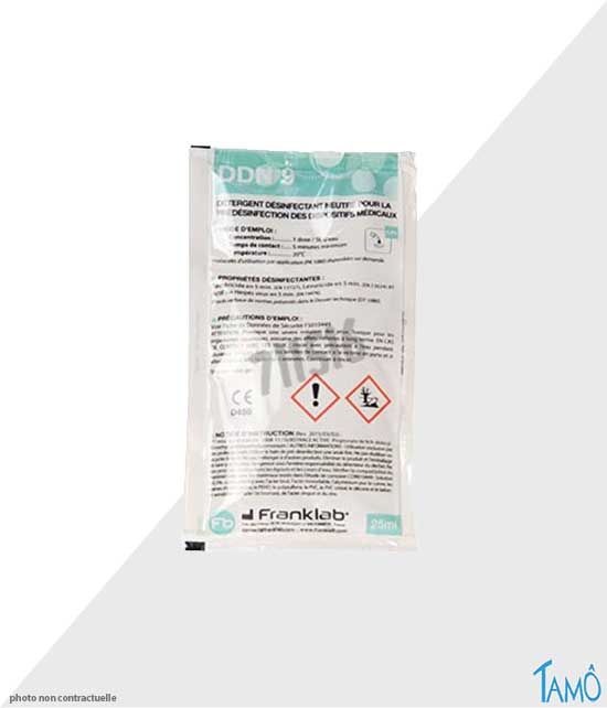 Détergent Désinfectant DDN 9 - 50 doses de 25 ml - Tamô