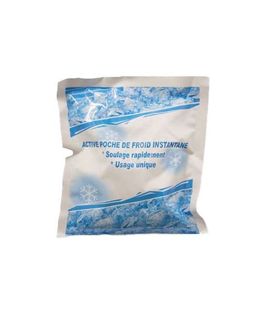 SAC DE FROID INSTANTANE - Usage unique - 14cm x 17cm